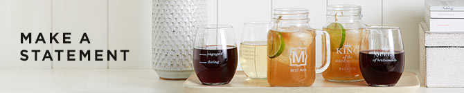 Personalized Barware & Bar Accessories | Shutterfly
